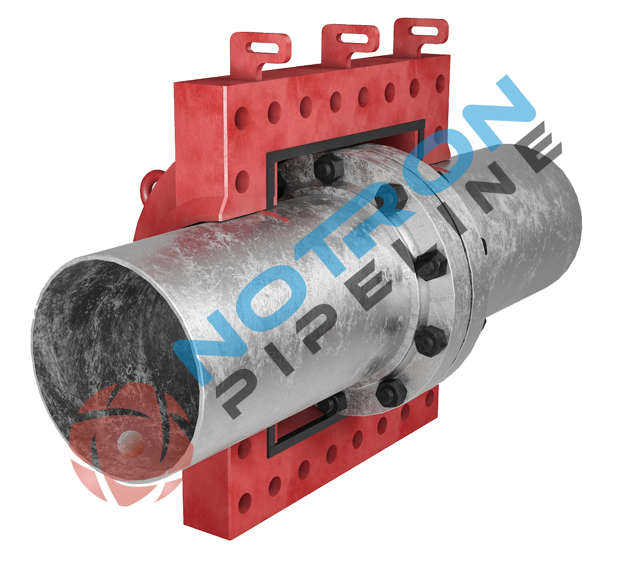 Encapsulating Flange Repair Clamp – NOTRON PIPELINE